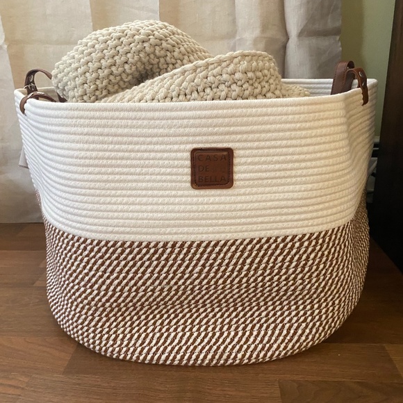 Casa De Bella | Storage & Organization | Casa De Bella Cotton Rope ...